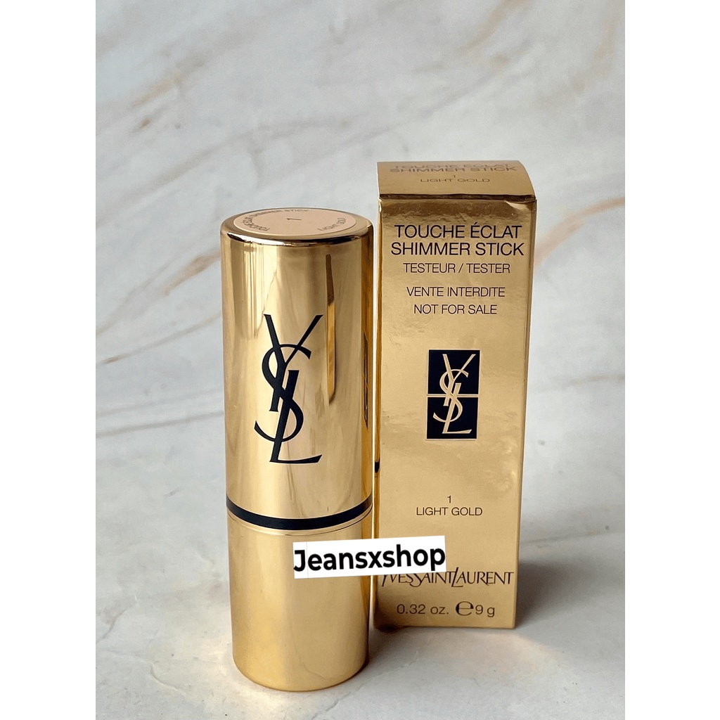 แท้พร้อมส่งไฮไลท์เตอร์ YSL Touche Eclat Shimmer Stick สี Light Gold ...