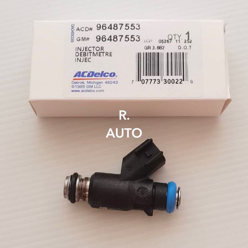 หัวฉีด CHEVROLET AVEO 1.6 CRUZE 1.6 (ราคา1ตัว) 96487553 - r ...