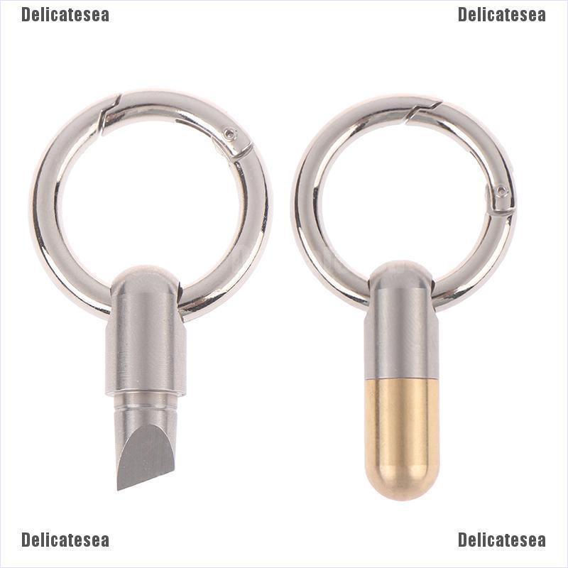 Delicatesea Stainless steel capsule knife multi-function EDC cutting ...