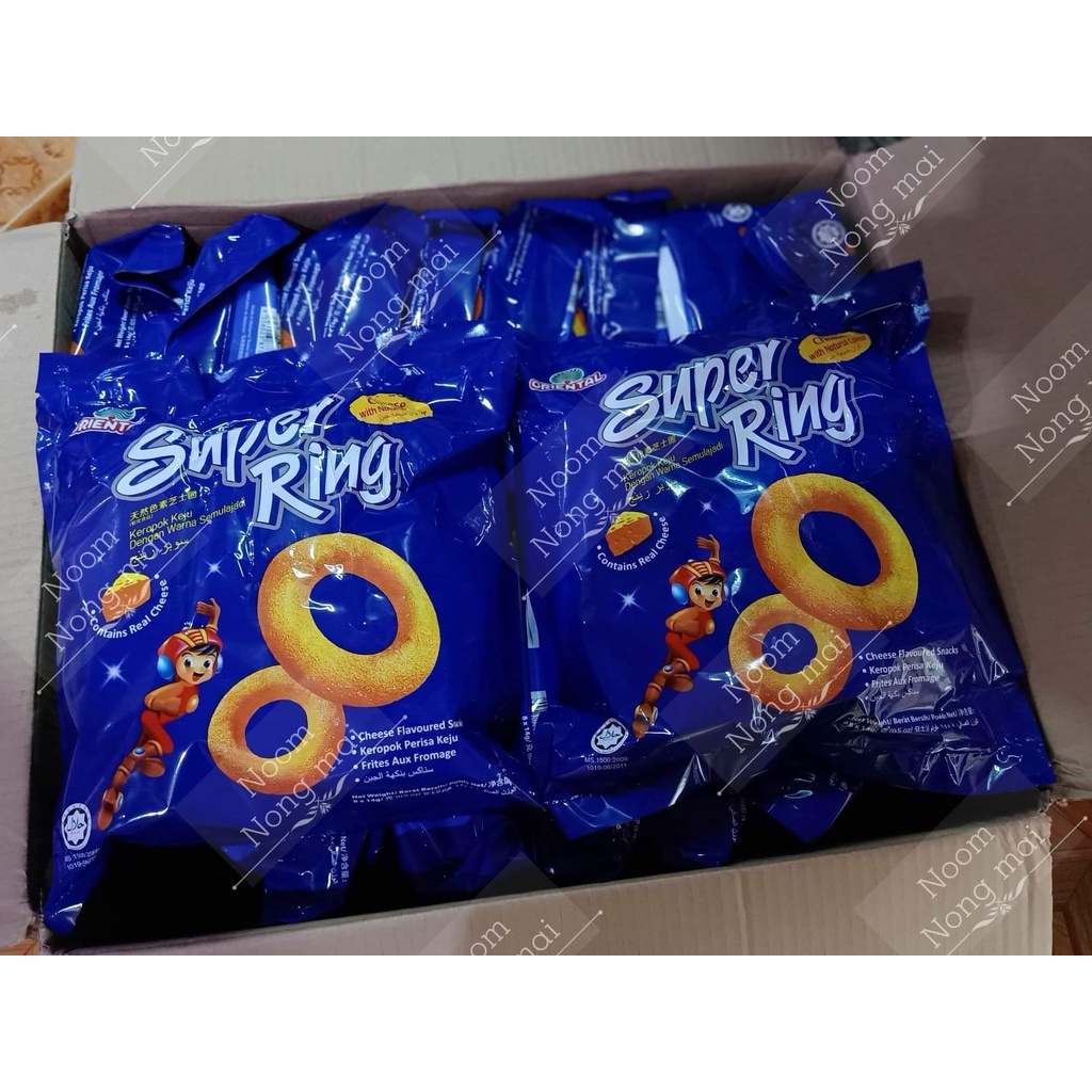 super ring cheese 1 ลัง 30 ถุงใหญ่ - noomnongmai - ThaiPick