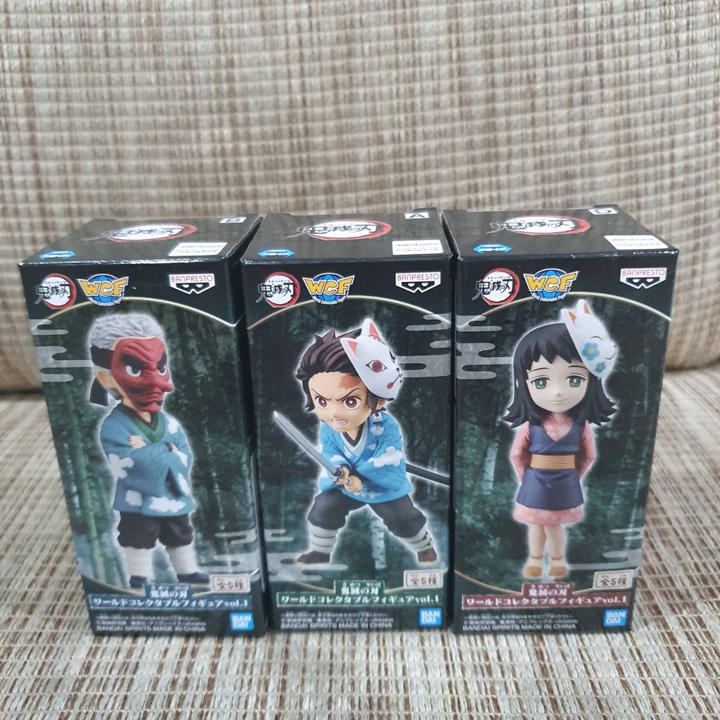 Demon Slayer: Kimetsu No Yaiba World Collectable Figure Vol.1 | Shopee ...