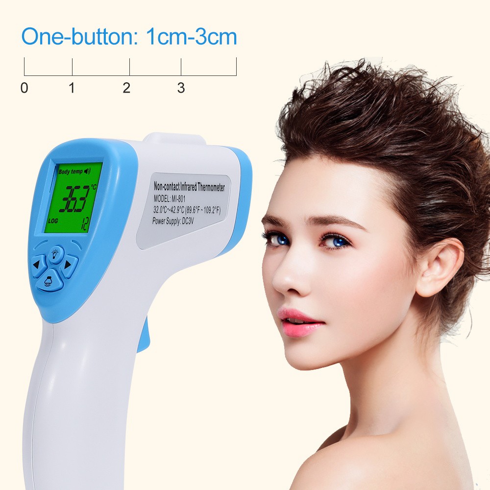 Infant, adult, LCD Forehead Digital Baby Thermometer Baby fever monitor ...