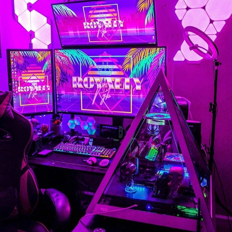 case ปีรามิด กระจก 804 V ( เคส เปล่า แถม พัดลม argb 1ตัว) AZZA PYRAMID ...