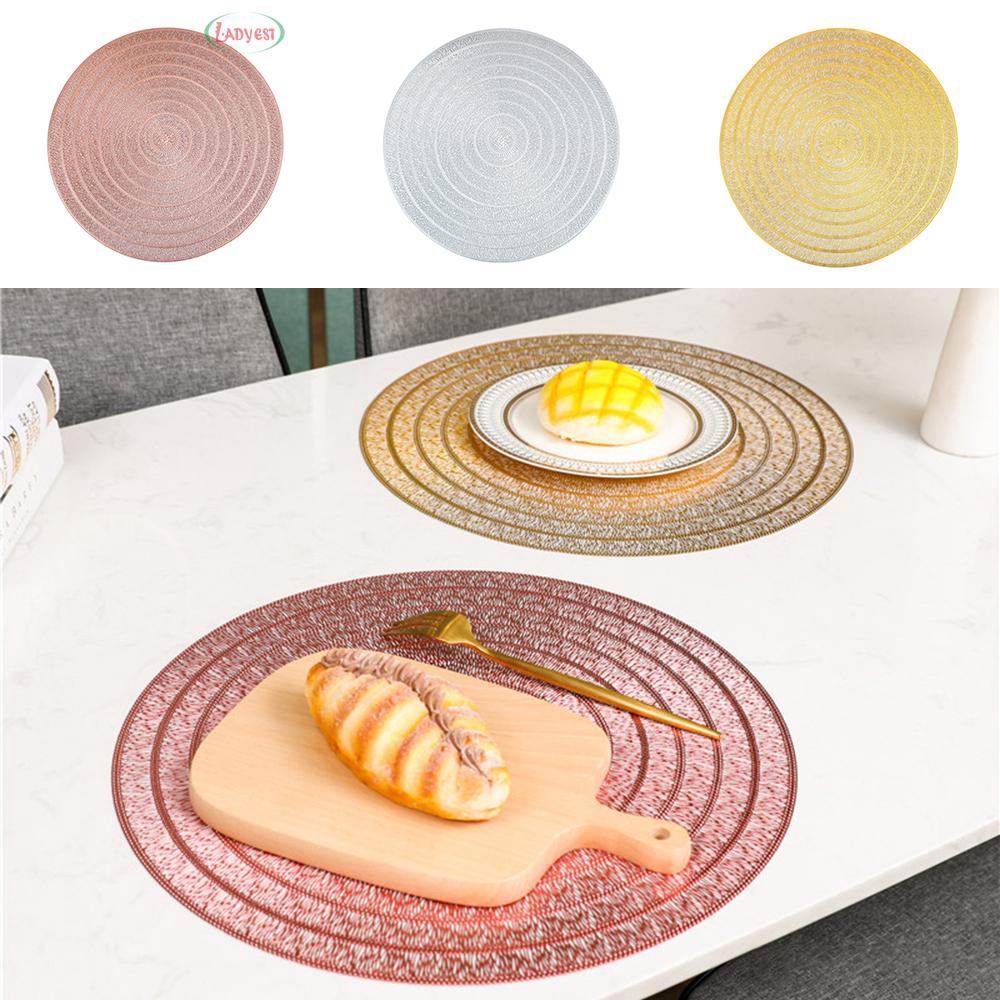 Placemat Heat Insulation Anti-slip Decorating Anti-scalding Protection ...