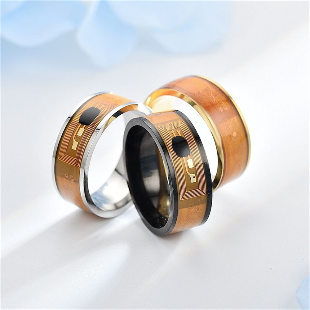 Clever Fashion Wearable Connect Dragon Pattern Intelligent NFC Finger ...