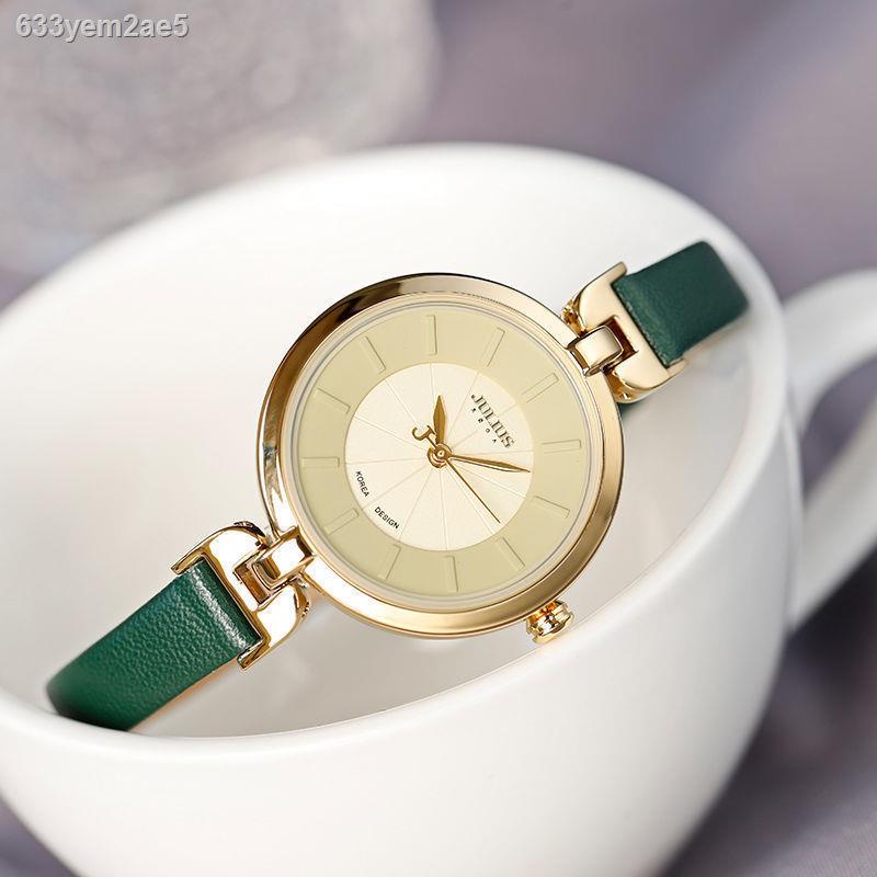 Julius JULIUS ultra-thin dial Sen series นาฬิกา retro art ขนาดเล็กสด ...