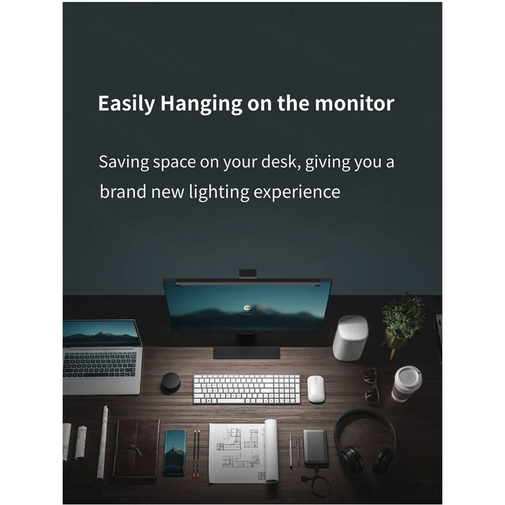 Xiaomi Mijia Monitor Hanging Lamp โคมไฟแขวนจอคอม โคมไฟตั้งโต๊ะLEDสำหรับ ...