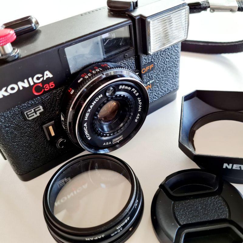Konica C35 EF (Flash Automatic) - bombaraga - ThaiPick