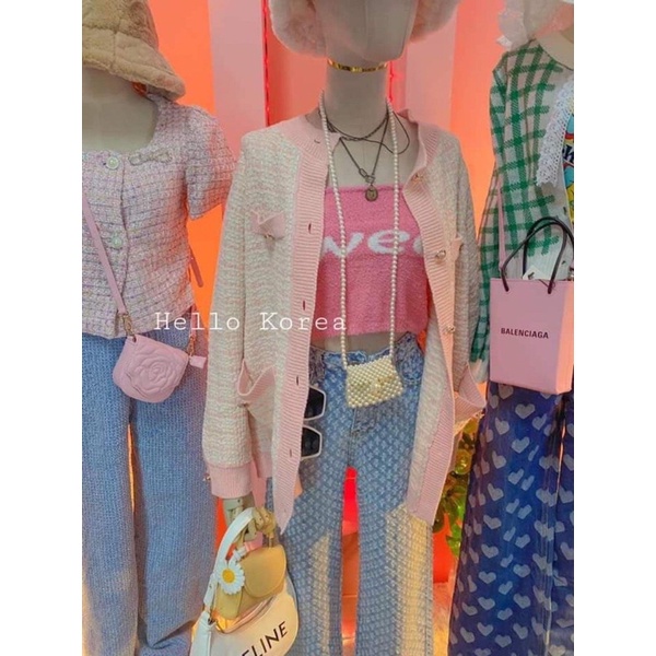 Hello Korea เสื้อคลุมไหมพรมสไตล์แบรนด์ดัง - hellokorea_official - ThaiPick