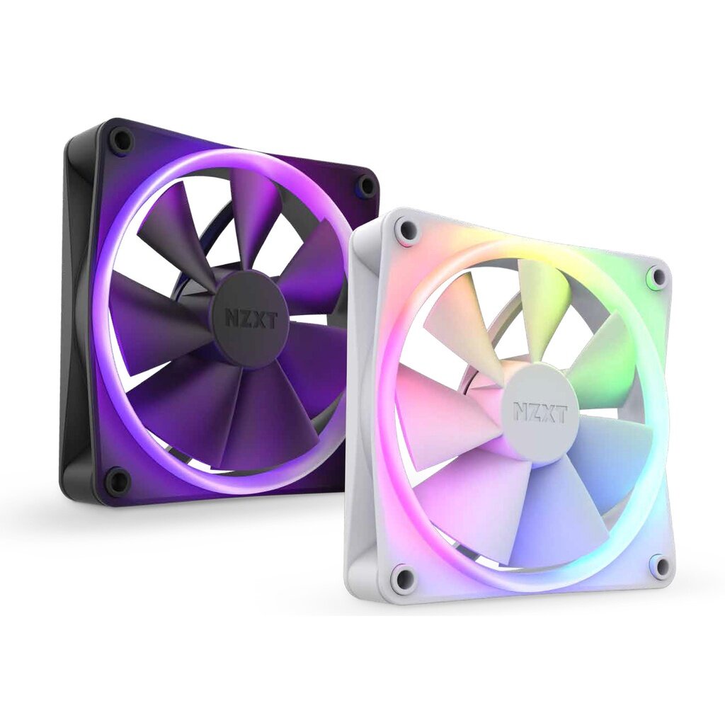 NZXT F120 & F140 RGB Single Pack 1x120mm RGB Fan (ไม่รวม controller ...
