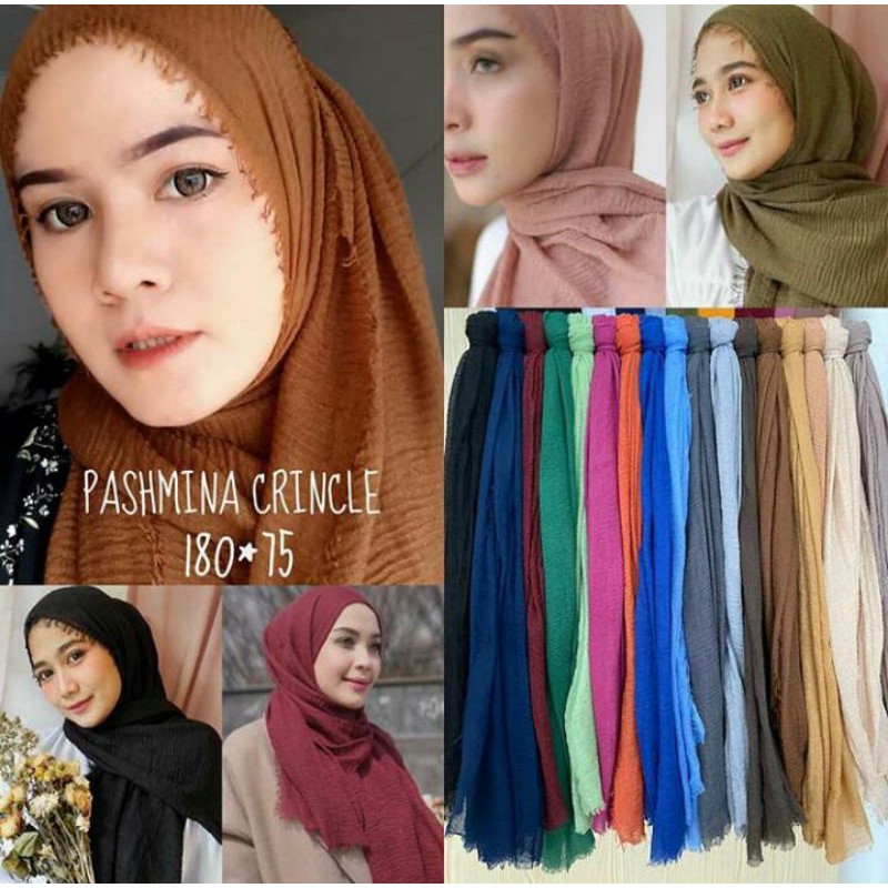 Original PASHMINA ผ้าคลุมไหล่เนื้อผ้าฝ้ายพรีเมี่ยม 2 - adiezcaolshopp ...