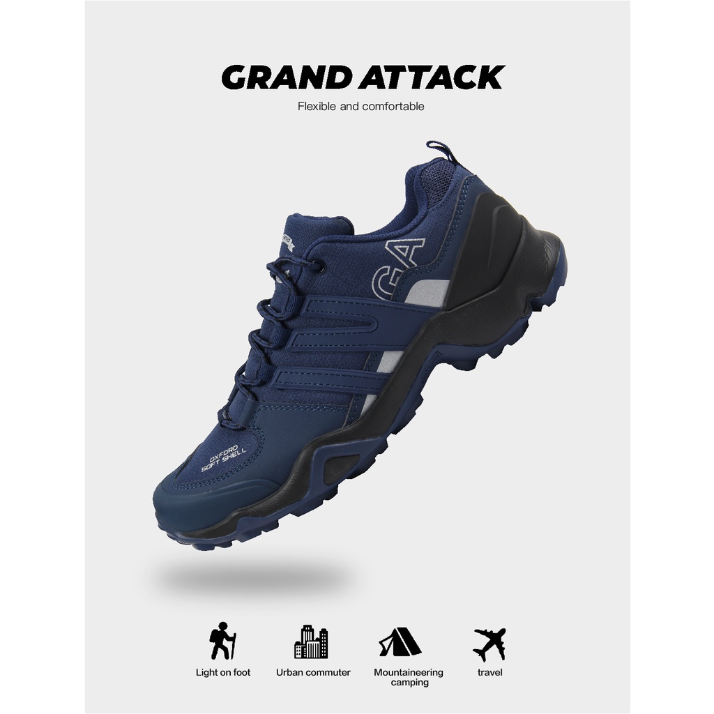 Local StockGrand Attack GA Mens Shoes Soft Shell Outdoors Sneakers ...