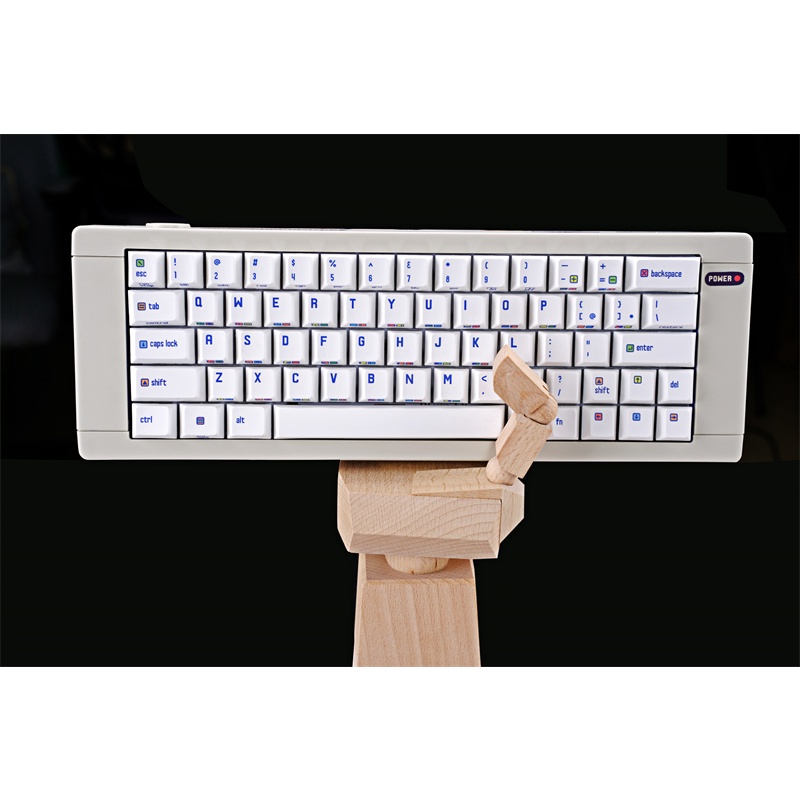 แป้นพิมพ์คอมพิวเตอร์ Commodore 64 C64 Custom Theme Keycaps PBT Dye Sub ...