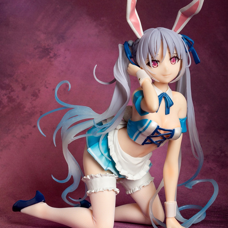 ฟิกเกอร์ PVC อนิเมะ Native BINDing Chris Aqua Blue Bunny Girl สไตล์ญี่ปุ่น 1/4 | Shopee Thailand