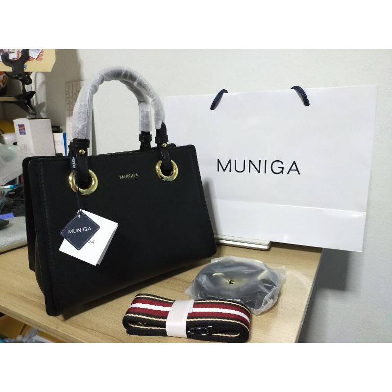 MUNIGA กระเป๋าผู้หญิงสะพายข้างหนังนิ่มหนังเนียน - graceziiserie - ThaiPick