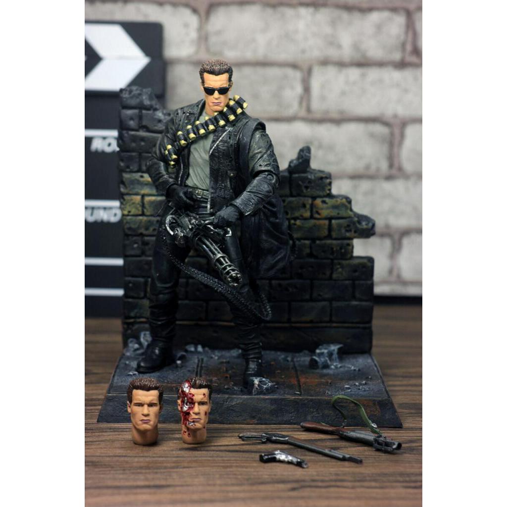 NECA Terminator T800 Dark Fate Sarah Connor VC Action Figure Toy Doll ...