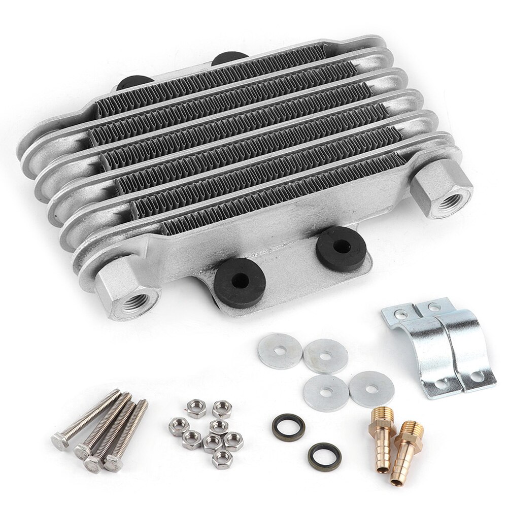Oil Cooler Set Car Truck Aluminium Alloy Tube Condenser Air Conditioner ...