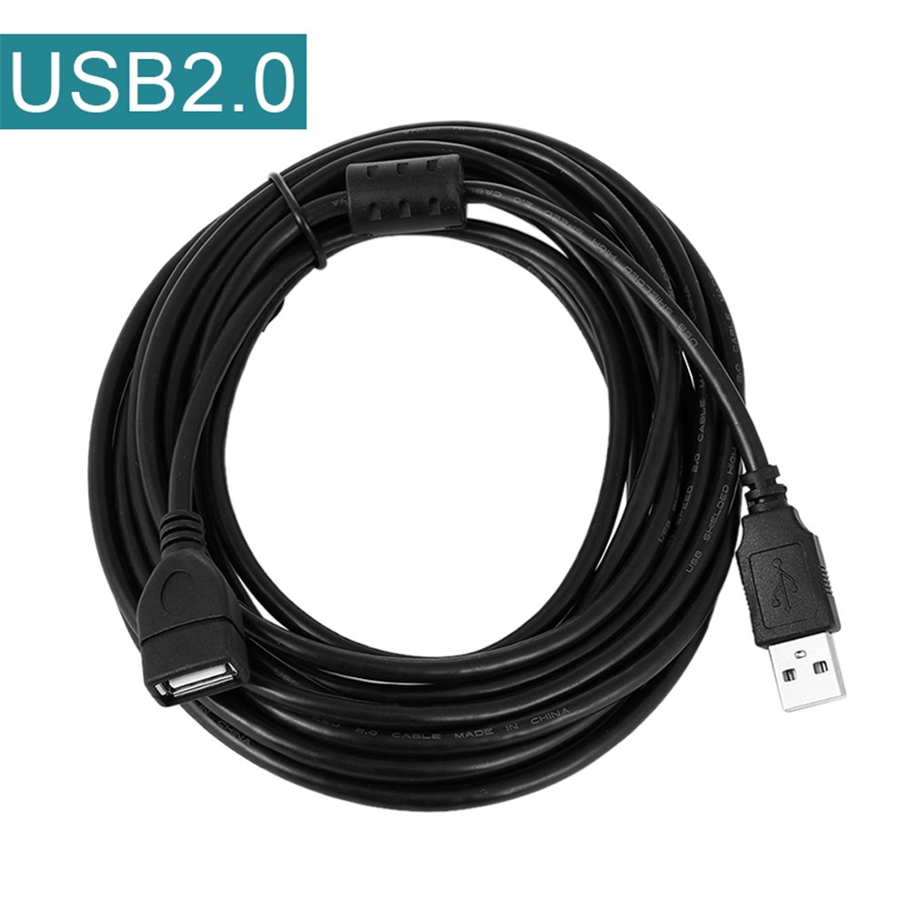 สายข้อมูล0.6M 1M 1.5M 3 5M USB 2.0 Male to Female USB Cable Extension ...