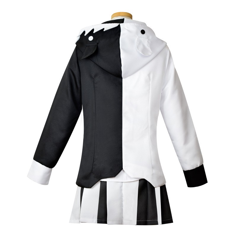 ☢ ☜Danganronpa: Trig Cosplay Outerwear Costume Monokuma Coat Jacket Top ...