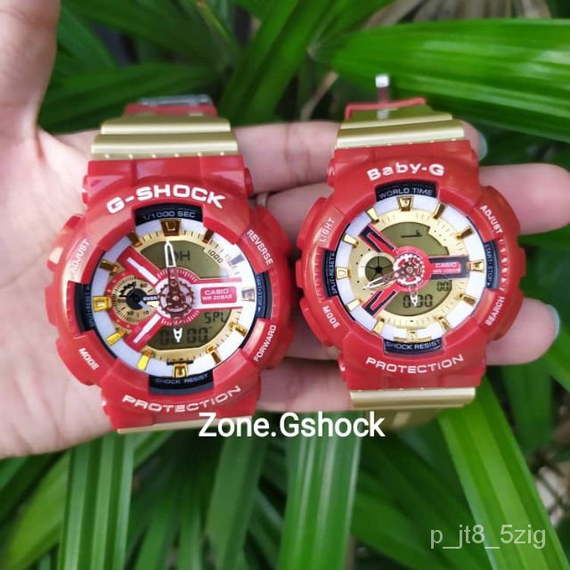 G-Shock BabyG Couple set ( Ga110 Ironman ) TNFw | Shopee Thailand