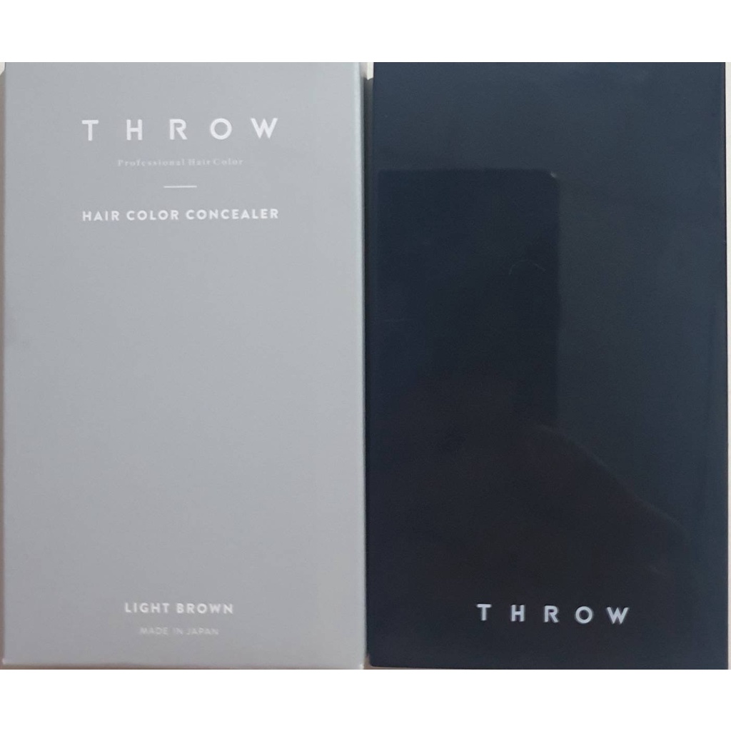 Throw hair color concealer แป้งสำหรับปกปิดผมขาวชนิดอัดแข็ง11 กรัม ...