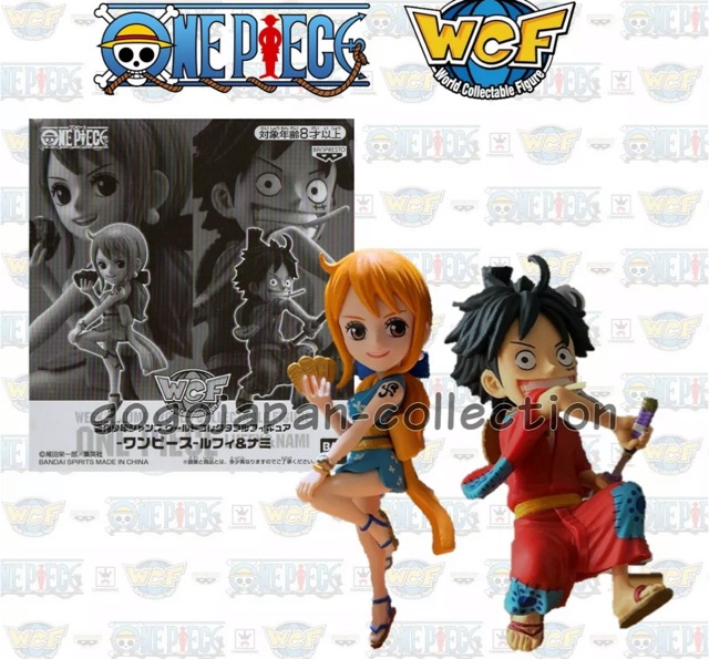One Piece WCF Weekly Jump limited edition คู่ Luffy Nami - ninetyniner ...