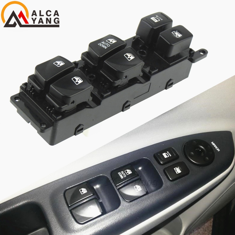 Bv- สวิทช์หน้าต่างไฟฟ้า 93570-2E000 สําหรับ Hyundai Tucson 2004-2010 ...