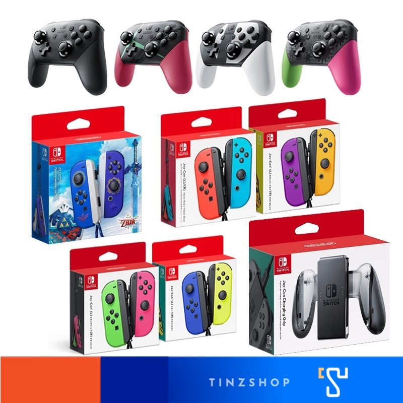Nintendo Switch Pro Controller Joy Con Controller สินค้าของแท้ จากนินเ ...