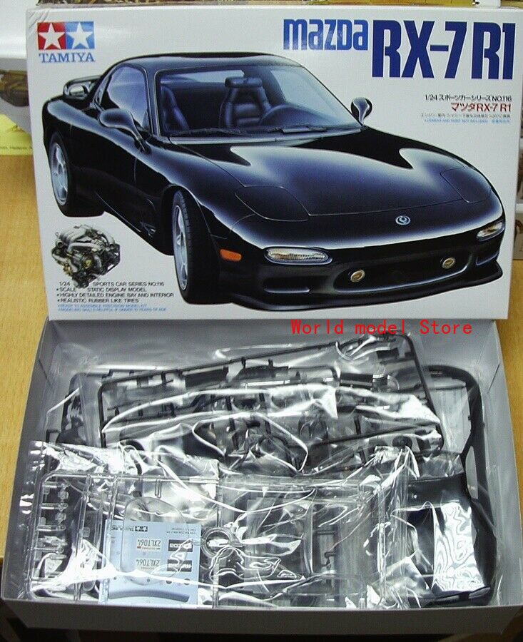Mazda RX7 R1 Tamiya 124 lastic model kit 24116 - mw9qrzym5o - ThaiPick