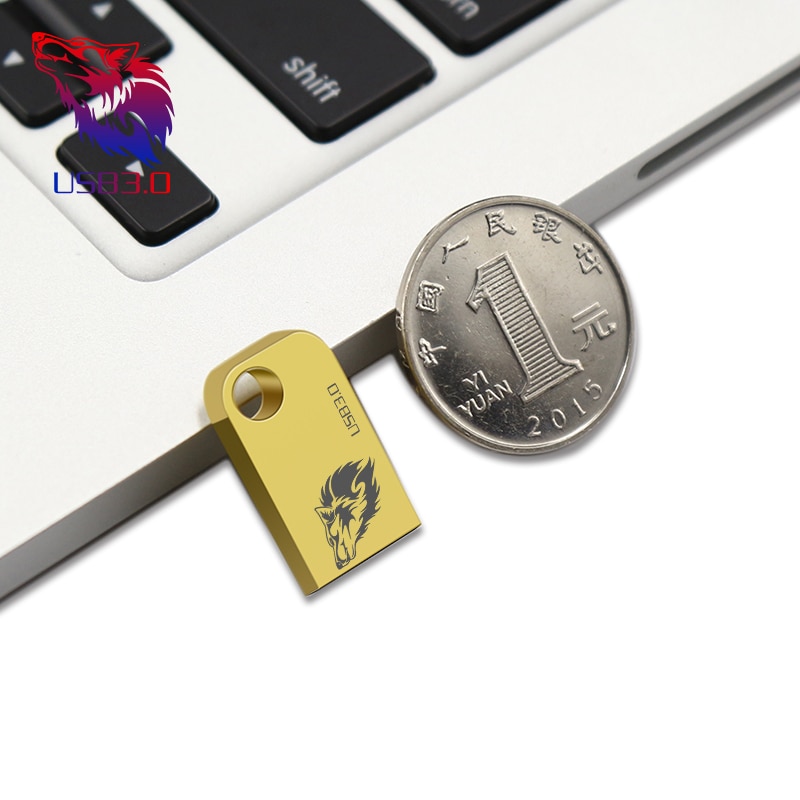 Original 3 color mini tiny 32GB pendrive metal USB flash drive 16GB ...