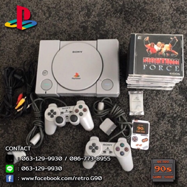 SONY PLAYSTATION 1 FIRST MODEL - retrogame90s - ThaiPick