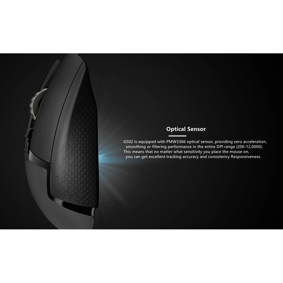 เมาส์Logitech G502 HERO rofessional Gaming Mouse 16000DI Gaming ...