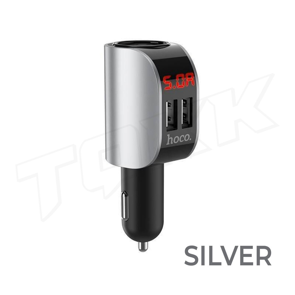 ☬☃ HOCO Z29 Plus ที่ชาร์จในรถ Dual USB 5A Max Car Charger LED Digital Display - j87fic14h9 ...