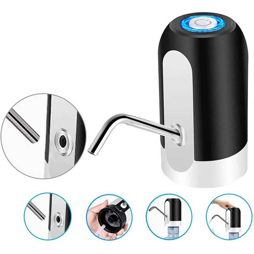 USB Charge Electric Water Dispenser Portable Gallon Drinking Bottle ...