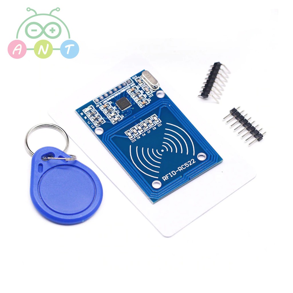 พร้อมส่ง-RFID Card Reader/Detector Module Kit (RC522) พร้อม Tag Card ...