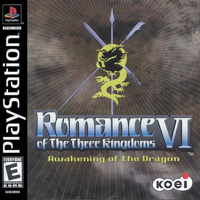 ROMANCE OF THE THREE KINGDOMS 6 PS1 US 1 Disc - progamershop - ThaiPick