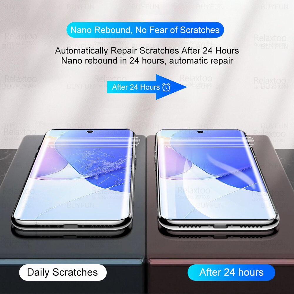 3in1 Hydrogel Film For Huawei Nova 9 SE Nova9 Pro Front Back Camera ...