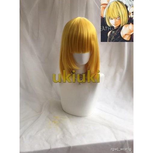 Death Note Mello Mihael Keehl Cosplay Wig Wig Cap High Quality ...