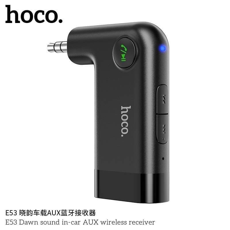 Hoco E53 Car Bluetooth Aux Wireless Receiver - pbjgadgat - ThaiPick