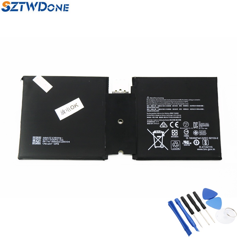 BATTERY G3HTA061H MICROSOFT SURFACE PRO 7 MODEL 1866 ( ORIGINAL ...