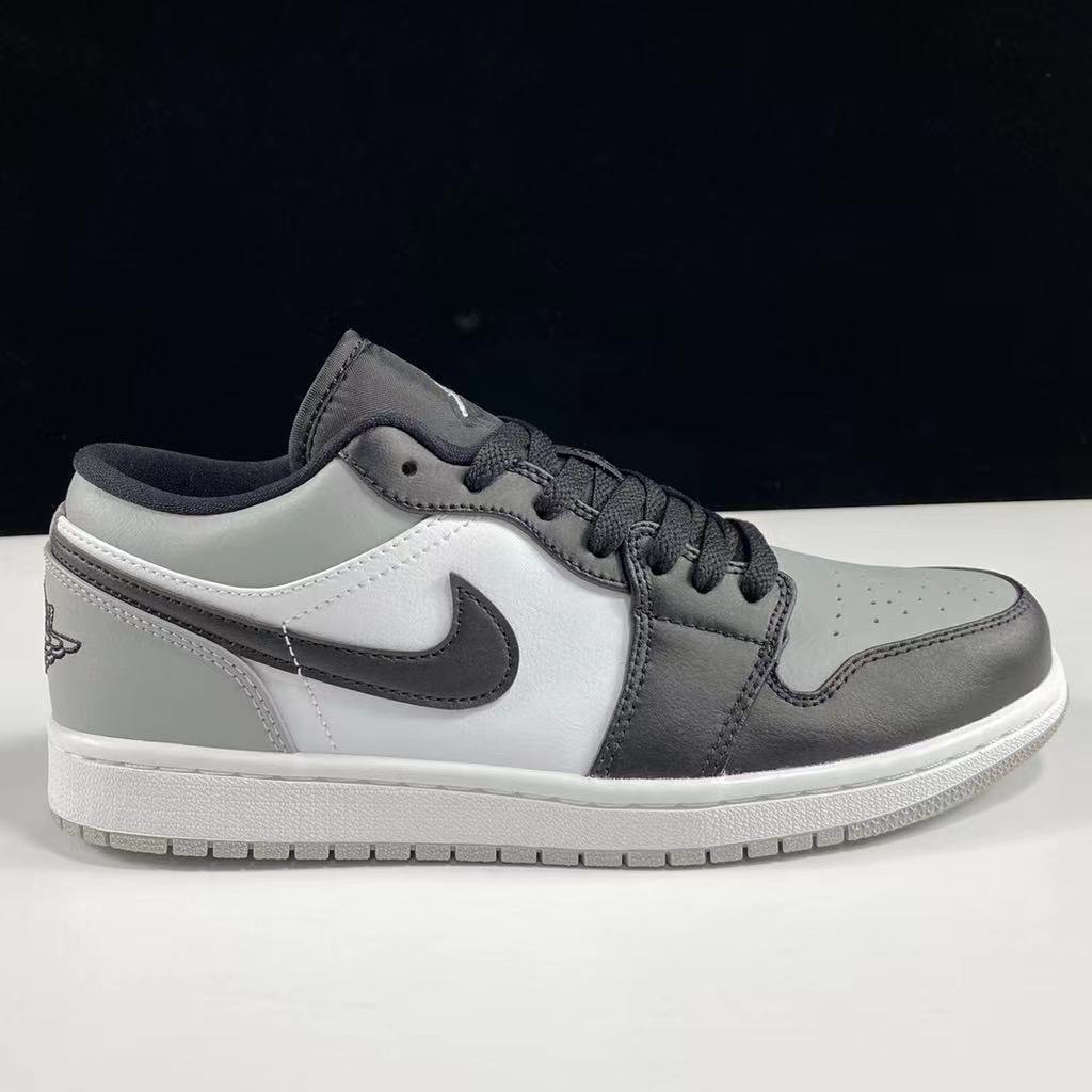NIKE AIR JORDAN 1 LOW SHADOW TOE GREY AJ1 AJ Black Grey - _79lwzj8mg ...