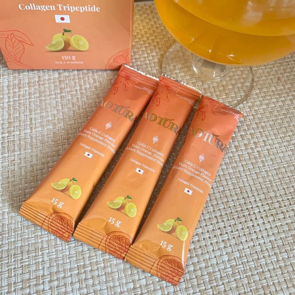 AOTURA COLLA C COLLAGEN YUZUคอลล่าซี คอลลาเจน กลิ่นส้มยูสุ ...