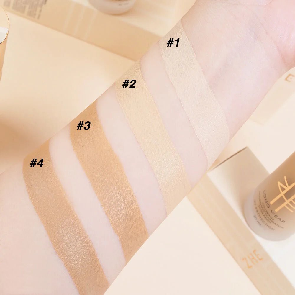 ZHE Foundation รองพื้นเนื้อซาติน ขนาด 30 ml. - i.my.meeshop - ThaiPick