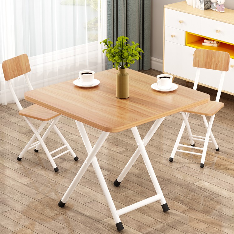 The folding table family table small portable table outdoor BBQ table ...