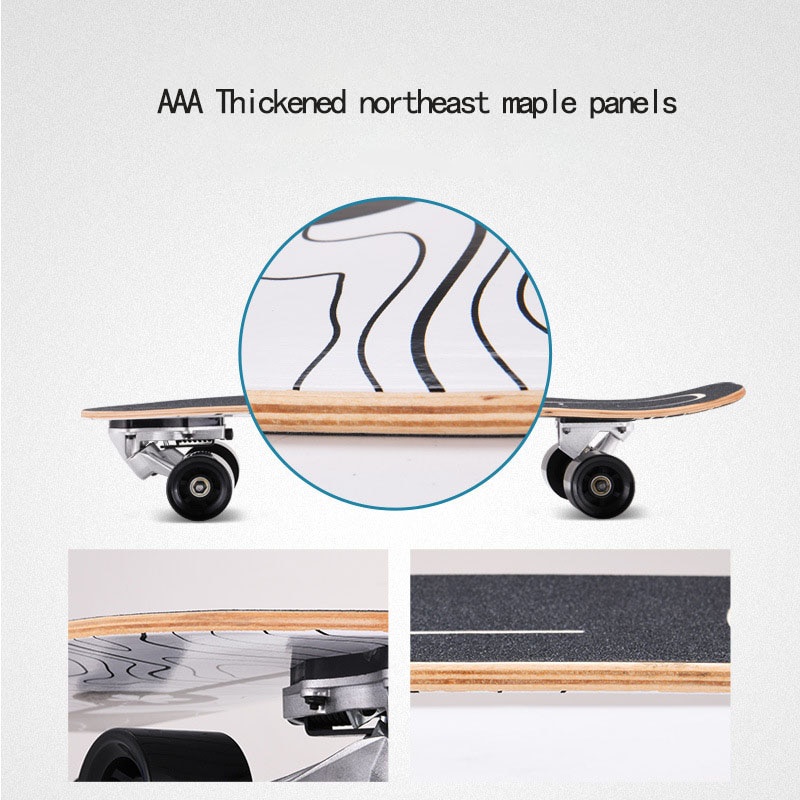 CX7 Land Surfboard Cruising Skateboard Outdoor Carving Surfing Cruiser ...
