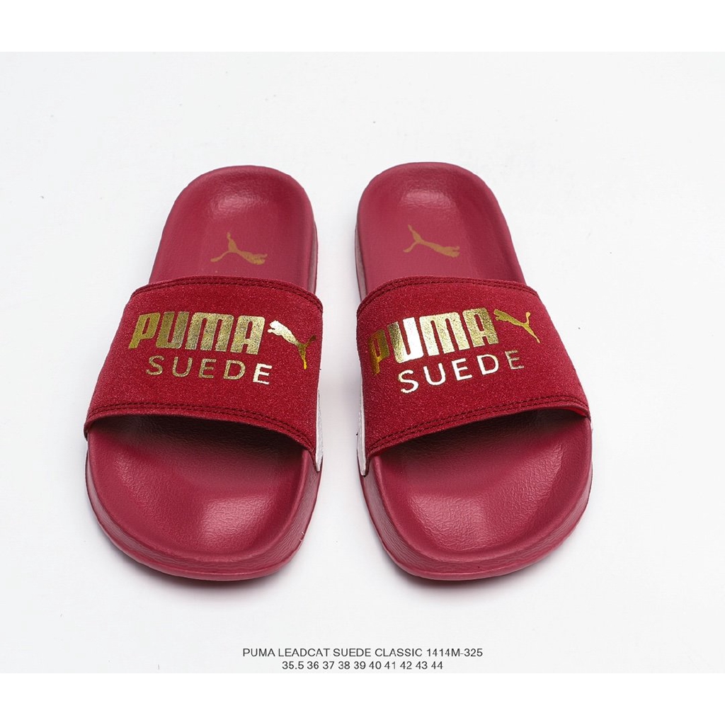 Puma Leadcat Ftr Suede คลาสสิก Puma ฤดูร้อนลากคำเย็น Li Xian รองเท้าแตะ ...