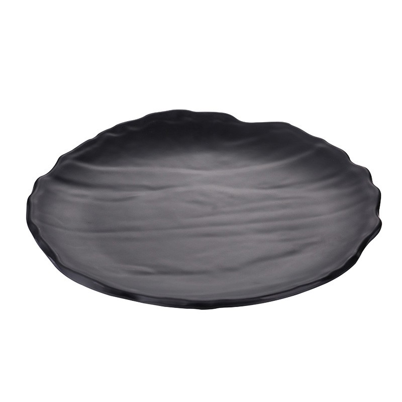 Yangge round plate fruit snack dish Japanese-style Western food cuisine ...