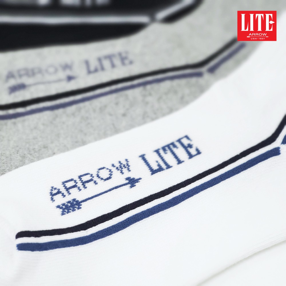 ARROW LITE ถุงเท้าแบบหุ้มข้อ PACK 1 คู่ สีเทา - iccshopping ...