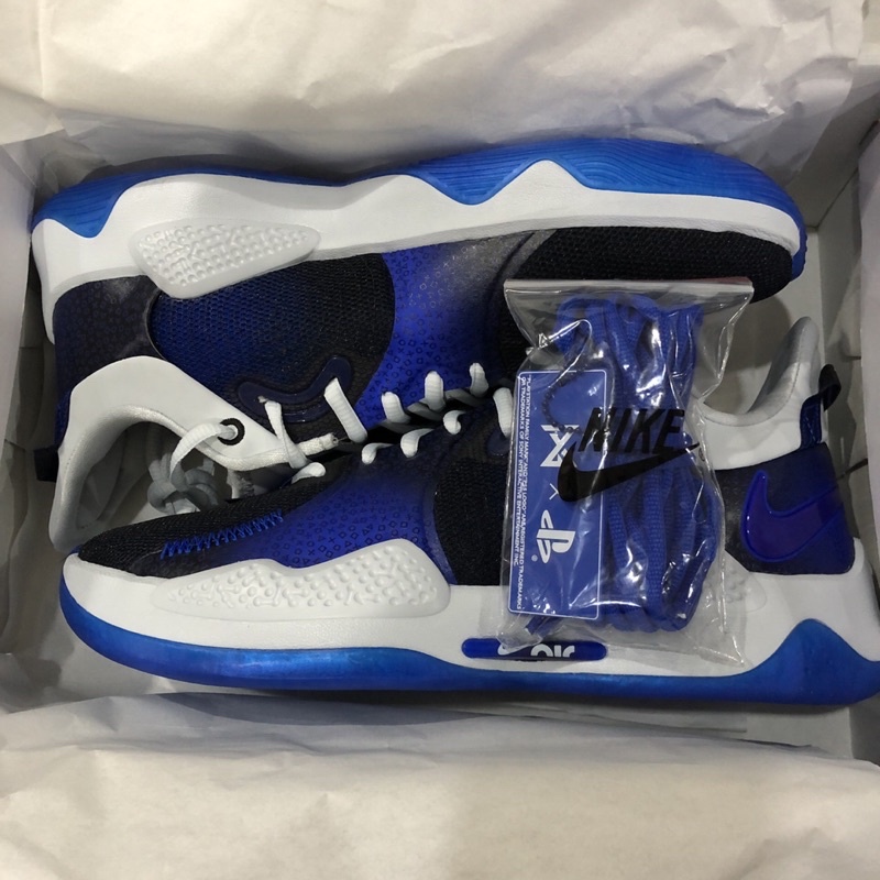 NIKE PG 5 PLAYSTATION BLUE ของแท้มือ1 | Shopee Thailand
