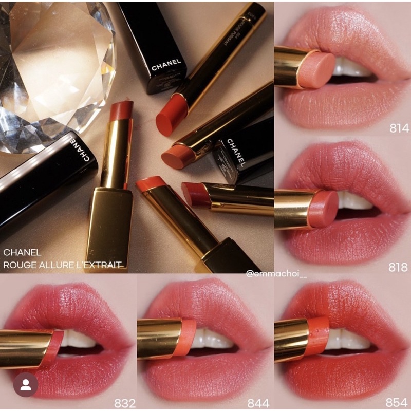 พร้อมส่ง-CHANEL Rouge Allure L’extrait Hight Intensity ฉลากไทย | Shopee ...